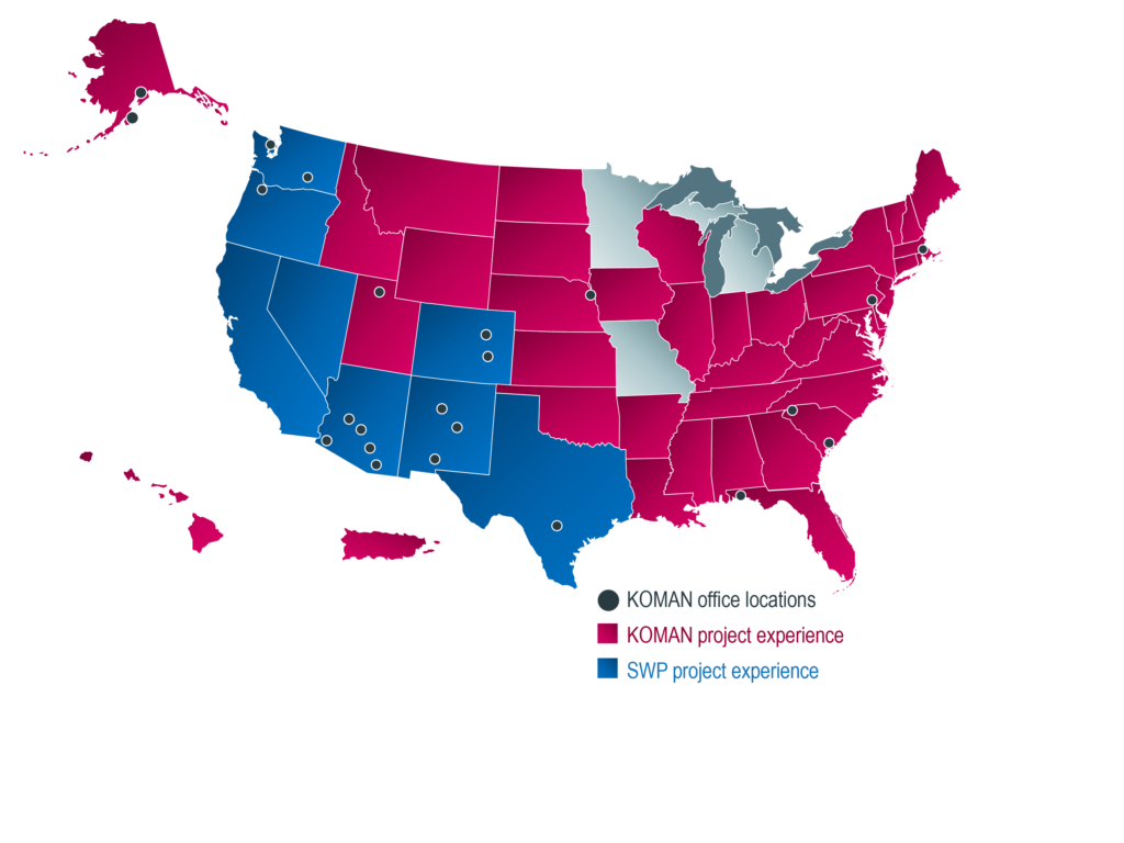 Locations - SWP Stormwater Plans, LLC